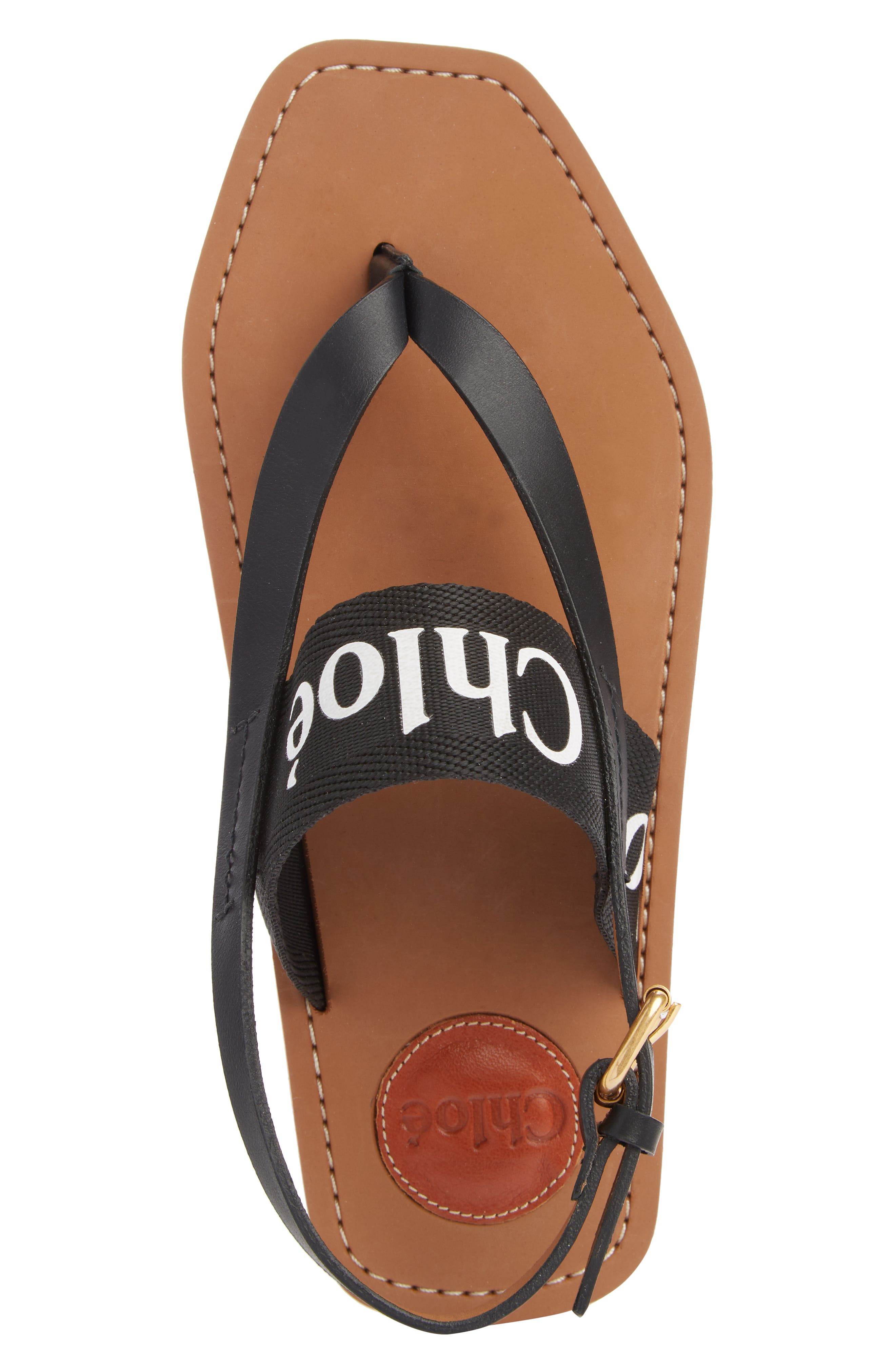 Chloé Woody Logo Sandal (Women) | Nordstrom