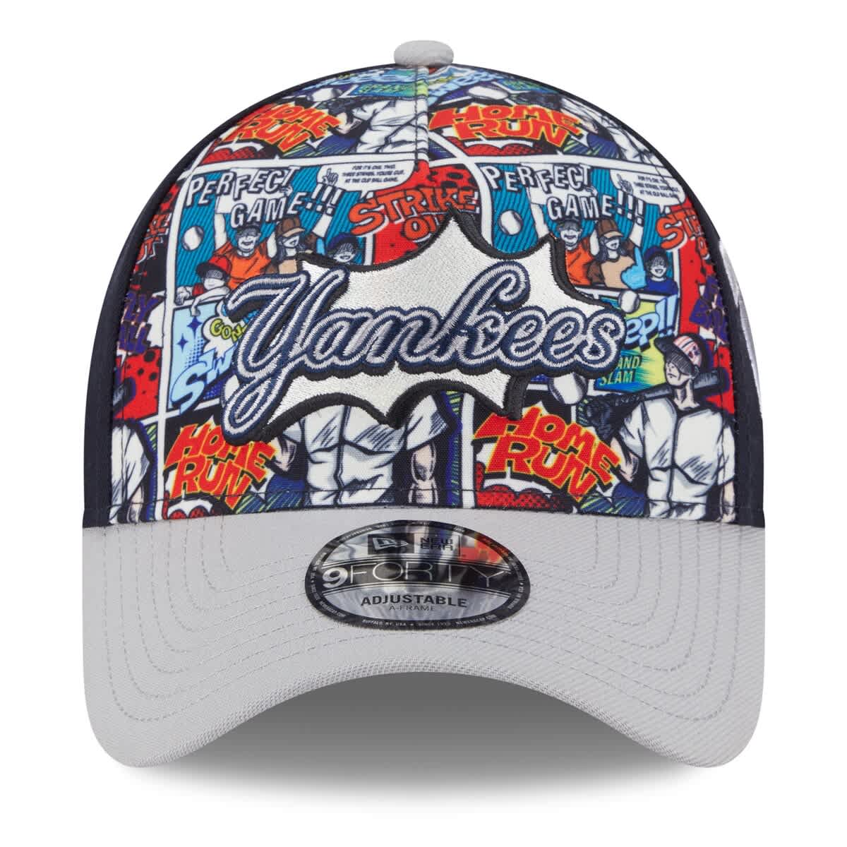 New Era Men's New Era Navy/Gray New York Yankees 2025 MLB Diamond Hero ...