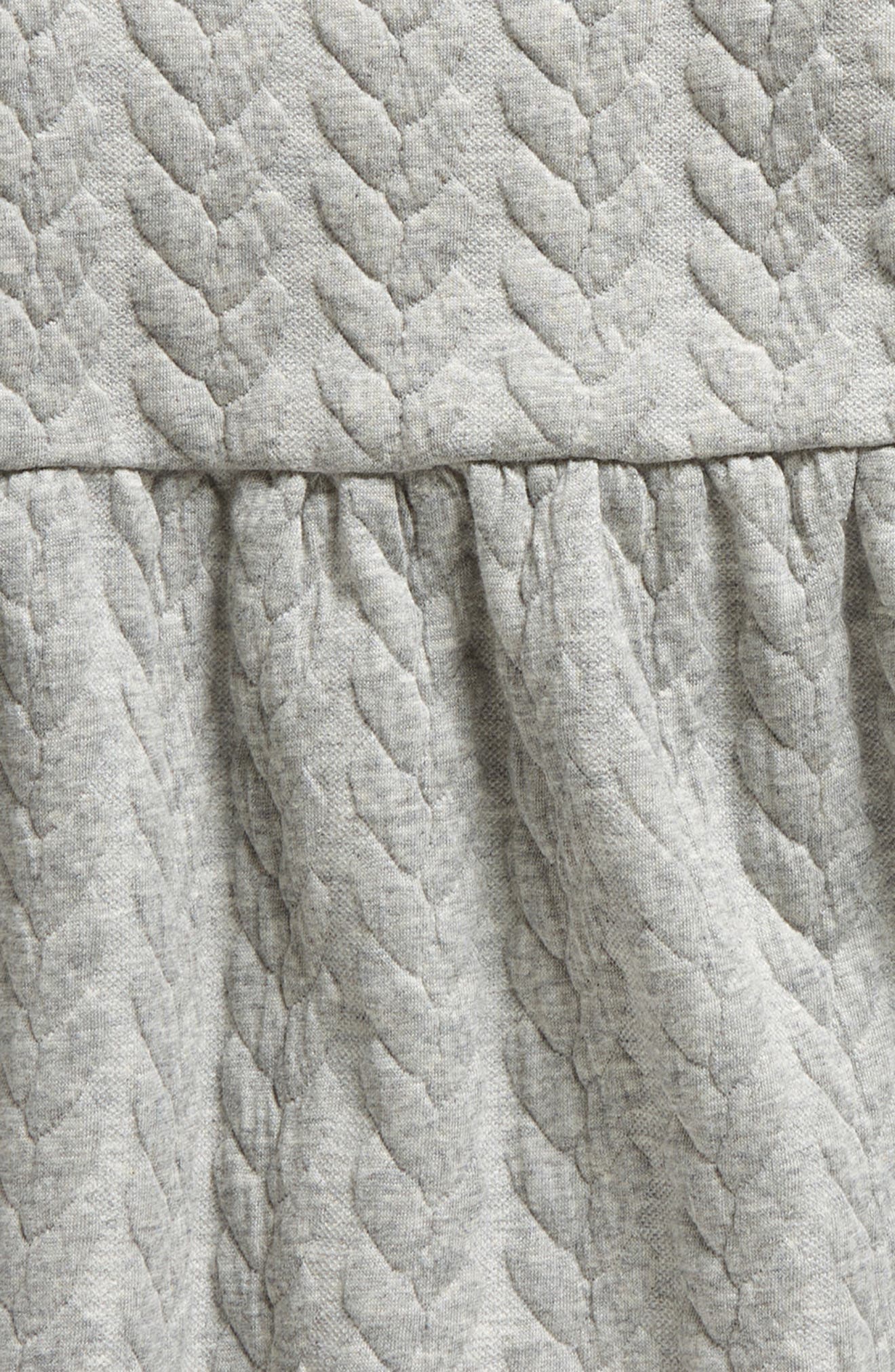 Splendid Embossed Heart Long Sleeve Dress | Nordstromrack