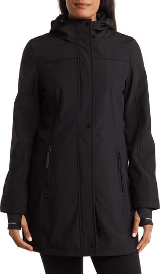 French Connection Hooded Softshell Jacket | Nordstromrack