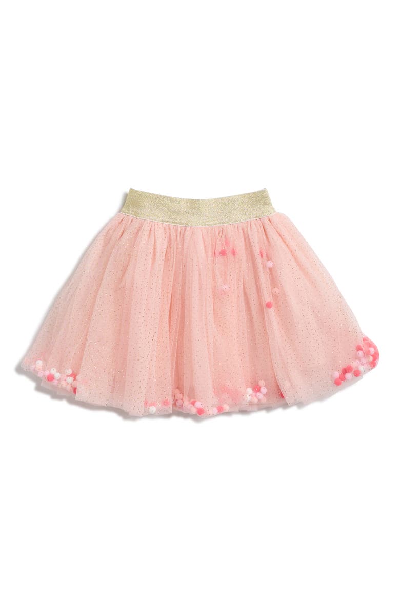 Kids' Pompom Glitter Mesh Tutu Skirt (Women) | Nordstromrack