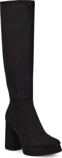 Nine West Vadda Knee High Platform Boot (Women) | Nordstrom