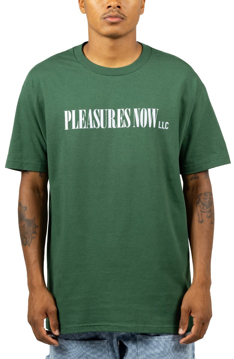 PLEASURES LLC Logo T-Shirt | Nordstromrack
