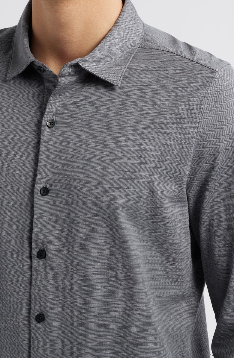 Robert Barakett Welshpool Knit Button-Up Shirt | Nordstromrack