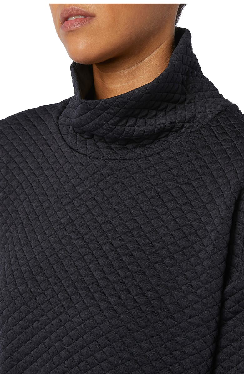New Balance NB Heat Loft Funnel Neck Quilted Top | Nordstrom