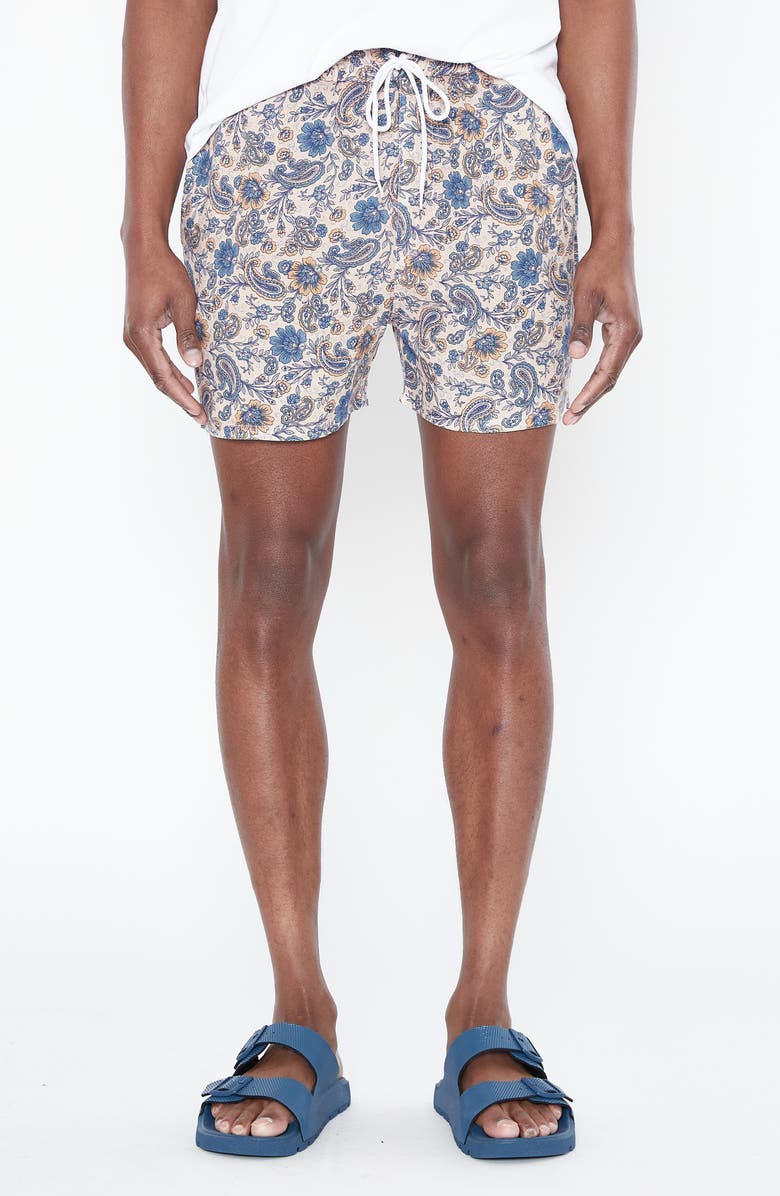 Raga Paisley & Floral Print Pull-On Shorts | Nordstromrack