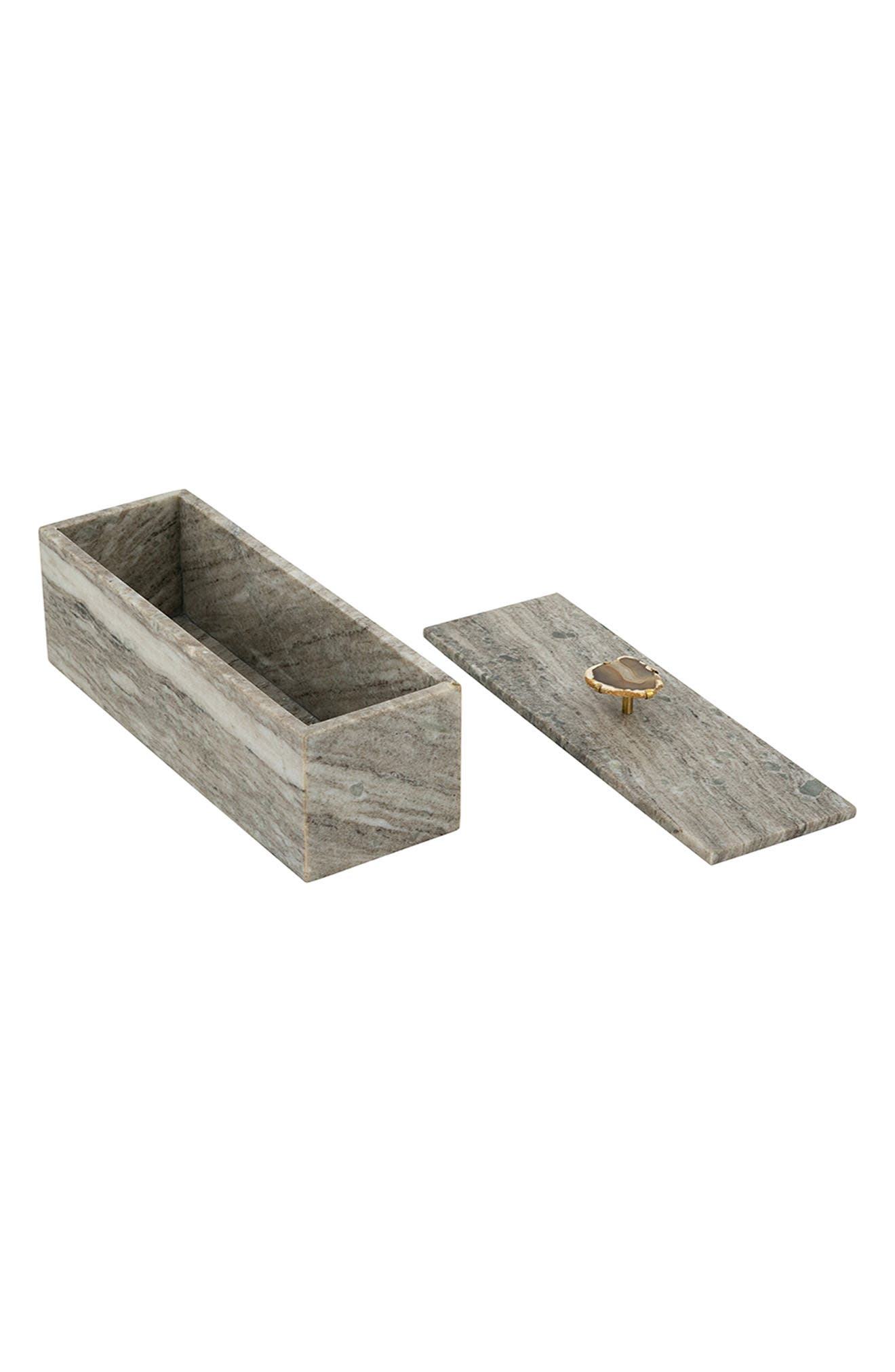 R16 HOME Agate Knob Marble Storage Box | Nordstromrack
