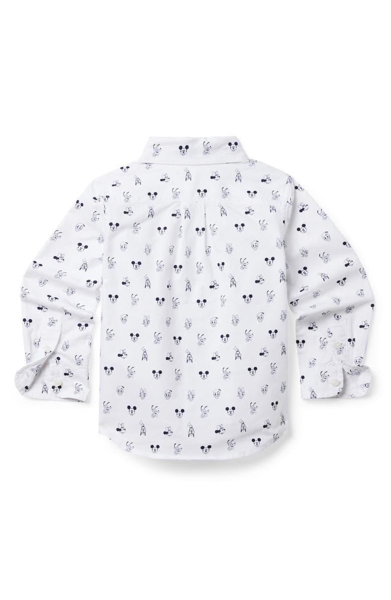 Janie and Jack x Disney Kids' Mickey & Friends All Over Print Button ...