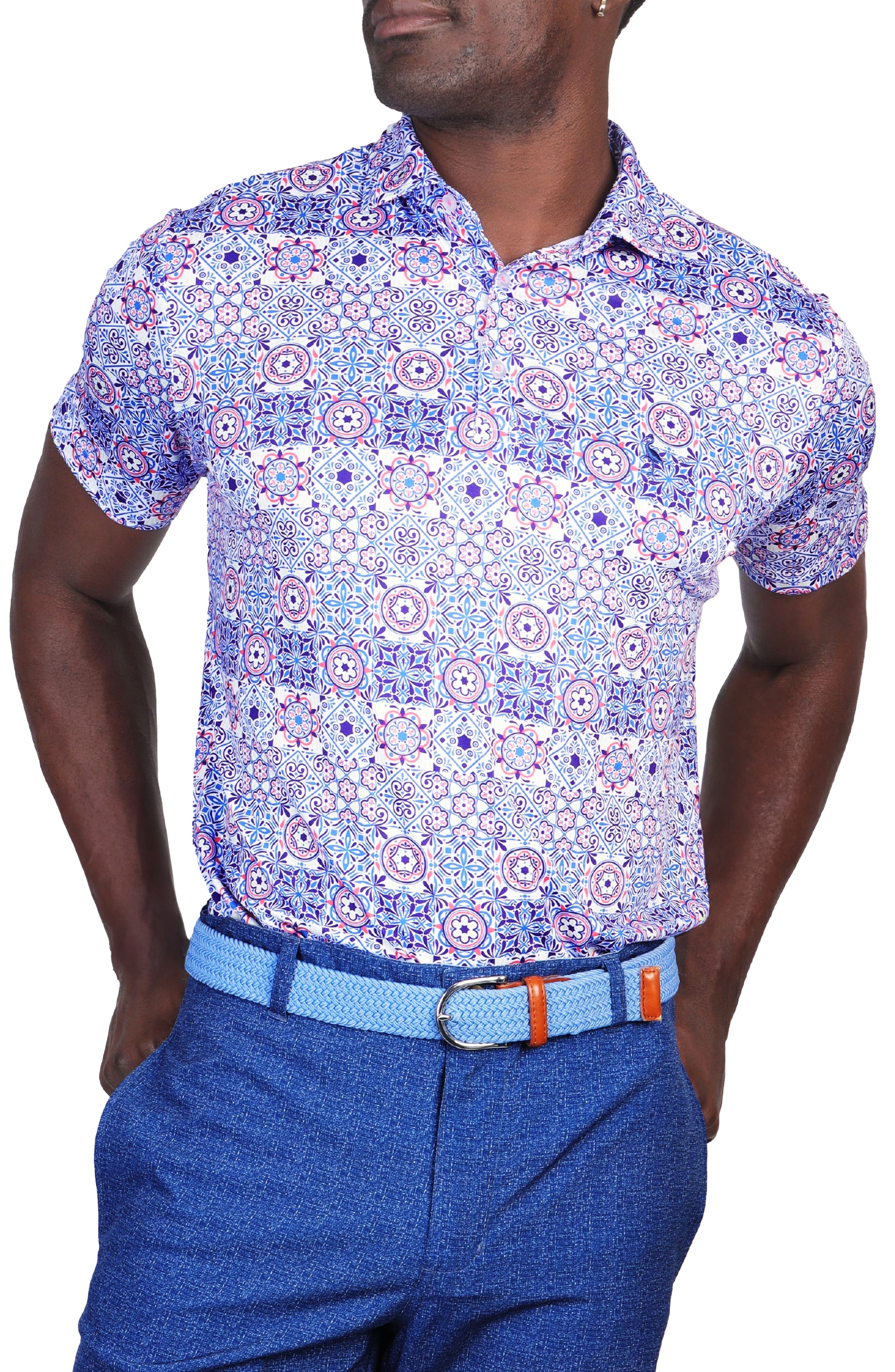 TailorByrd Medallion Performance Polo | Nordstromrack