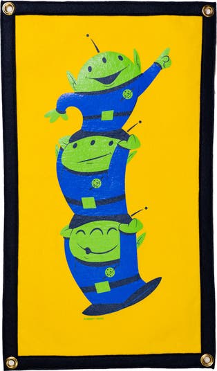 Oxford Pennant x Disney 'Toy Story' Camp Alien Flag | Nordstrom