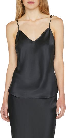 FRAME V-Neck Silk Camisole | Nordstromrack