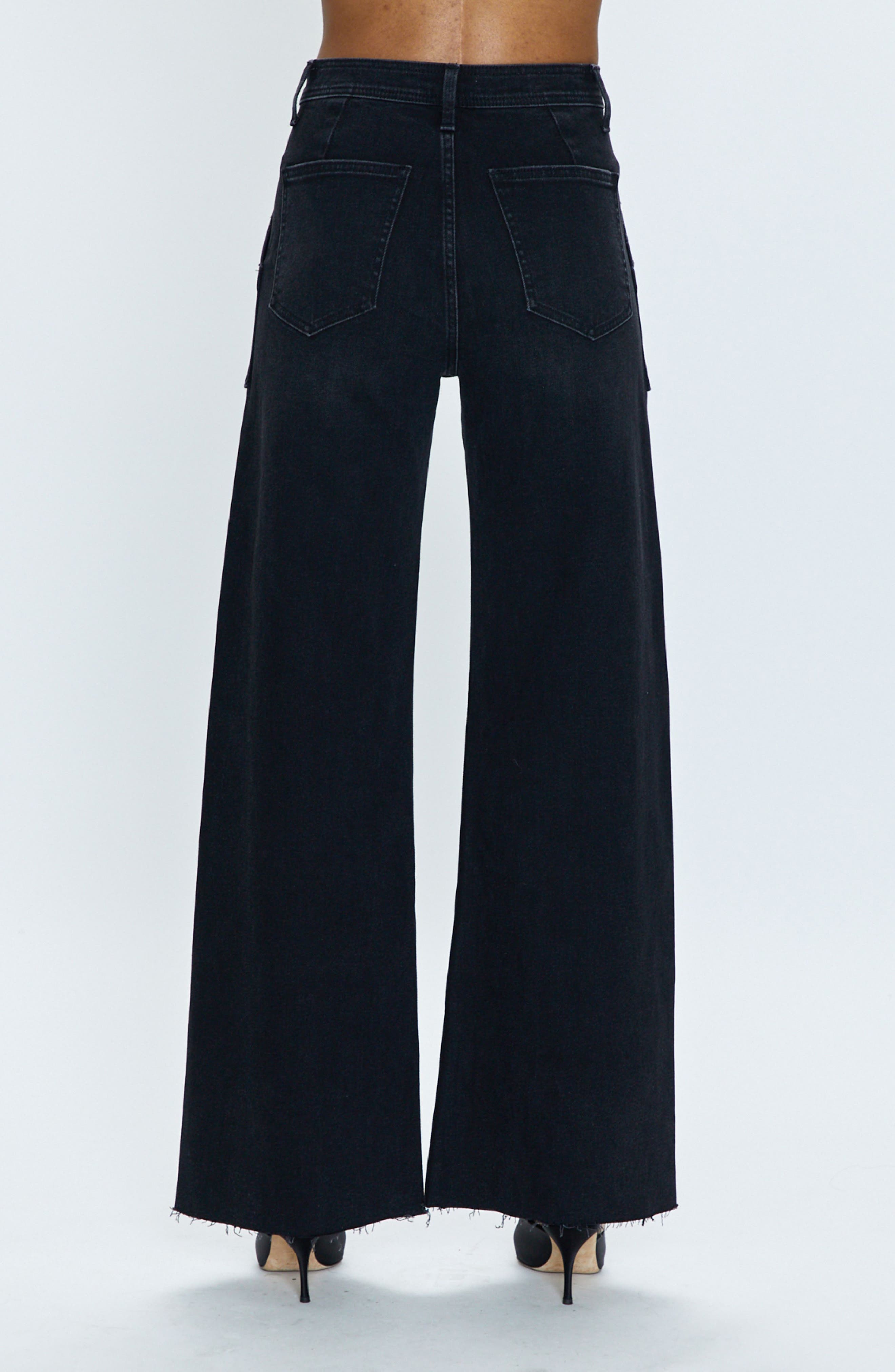 Pistola Penny Wide Leg Utility Jeans | Nordstrom