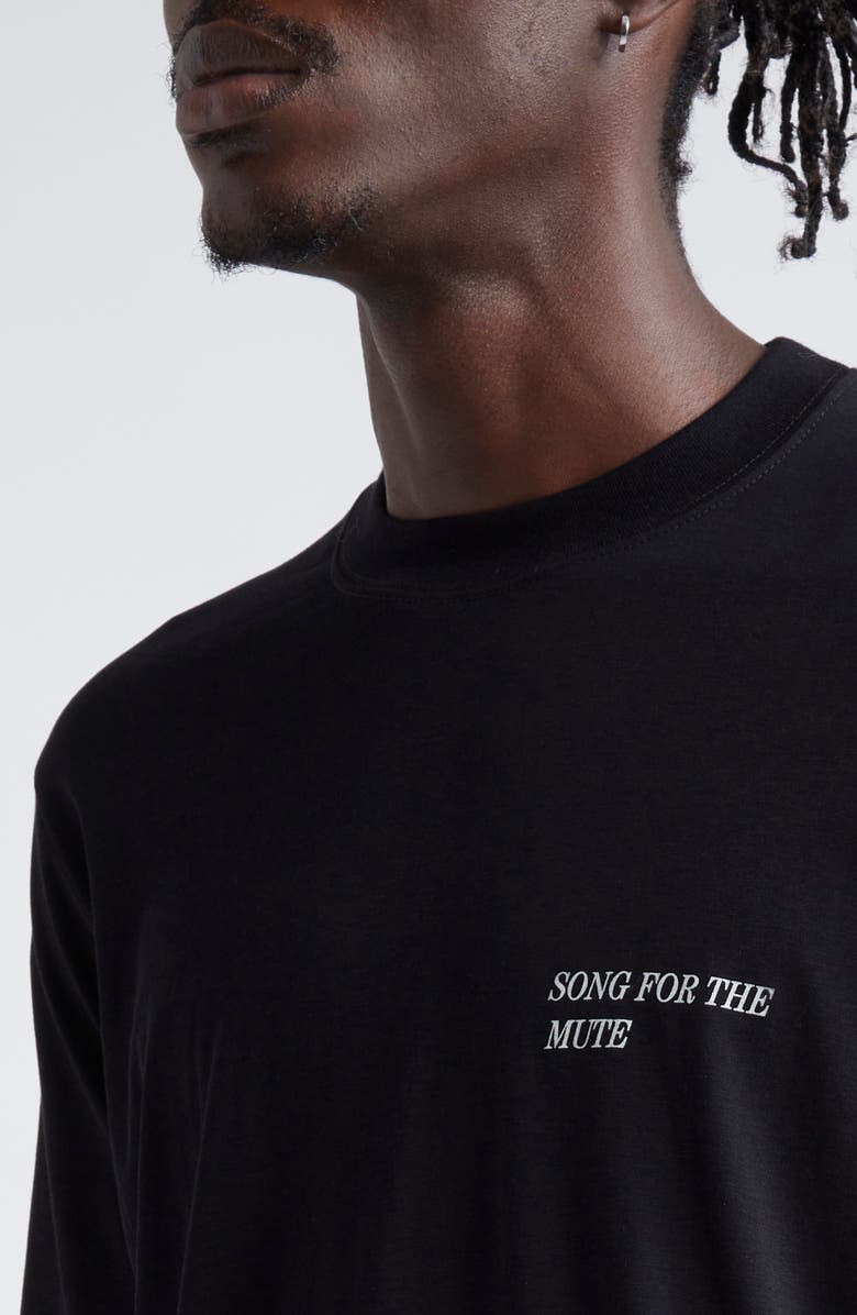 SONG FOR THE MUTE Logo Cotton Slim T-Shirt | Nordstromrack