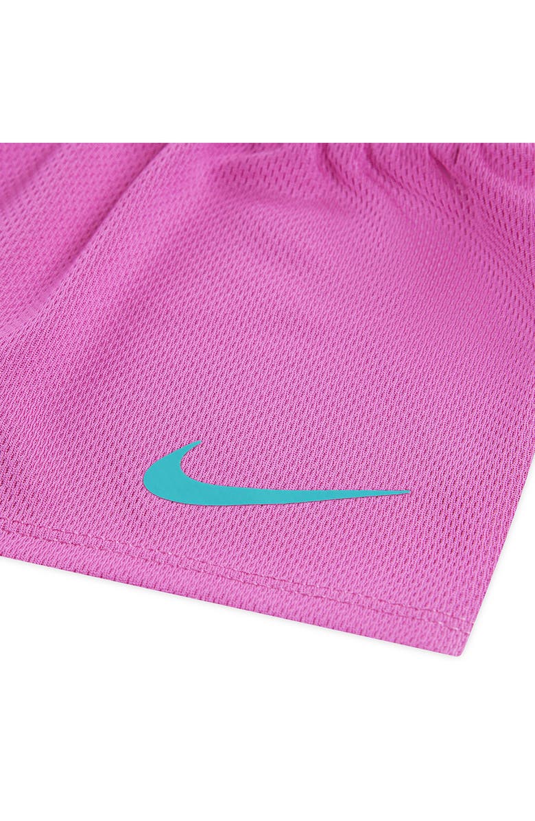 Nike Wild Flower Logo T-Shirt & Mesh Shorts Set | Nordstromrack