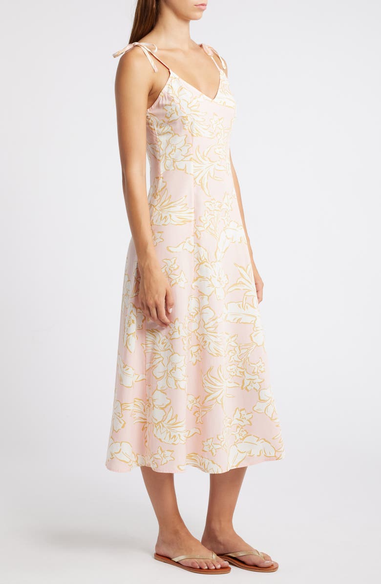 Billabong Sweet Sunshine Tie Strap Midi Sundress | Nordstromrack