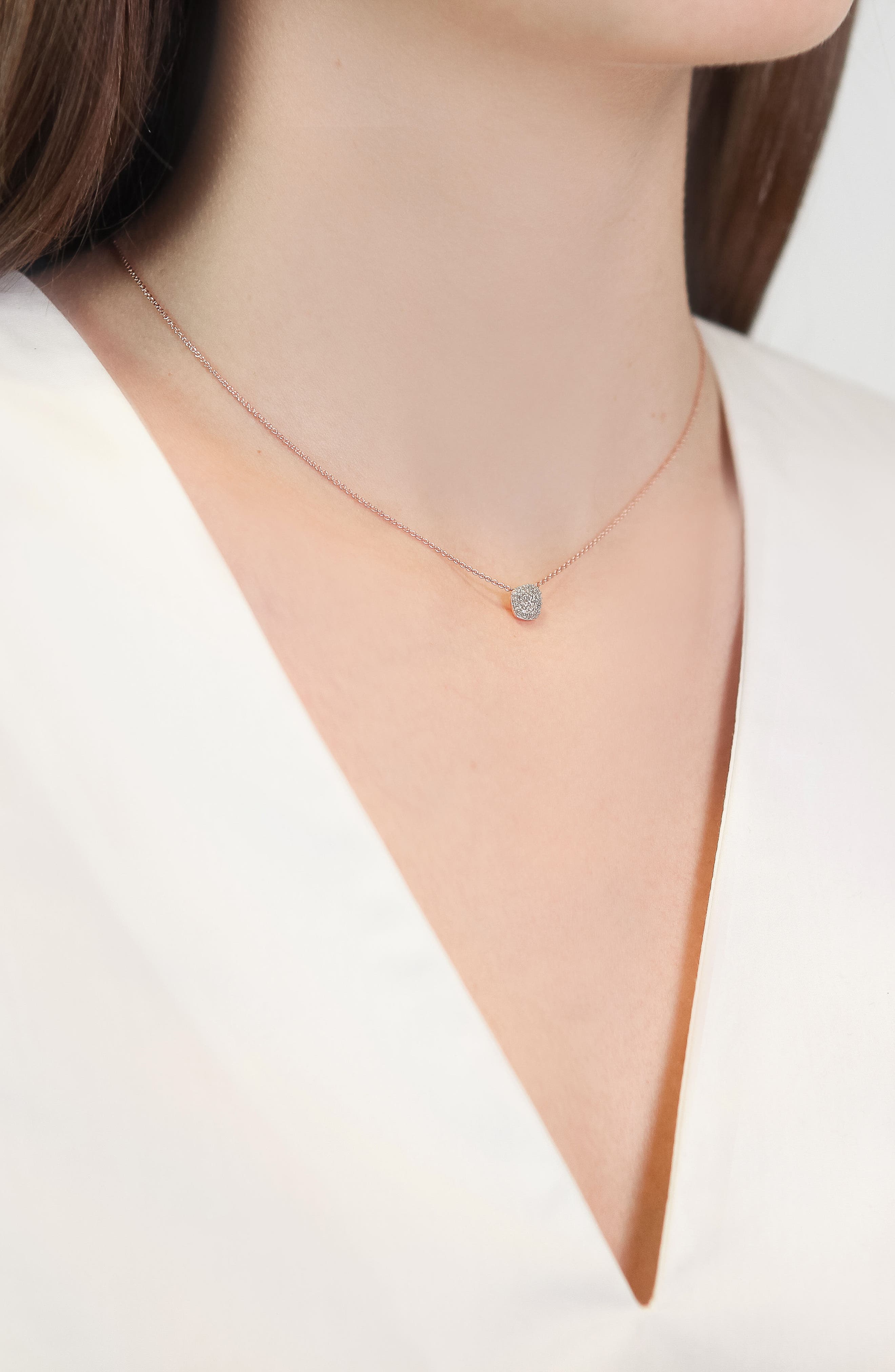 Monica Vinader Nura Mini Nugget Pendant Necklace | Nordstromrack