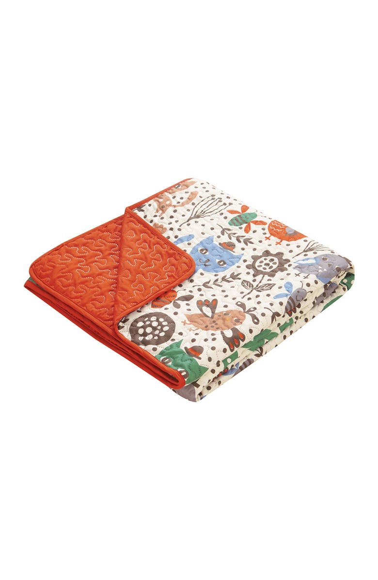 CHIC Twin Pilkington Reversible Cute Animals Quilt Set - Orange ...