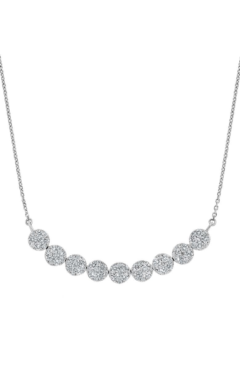 H.J. Namdar 14K Gold Diamond Cluster Necklace - 1.35 ctw | Nordstromrack