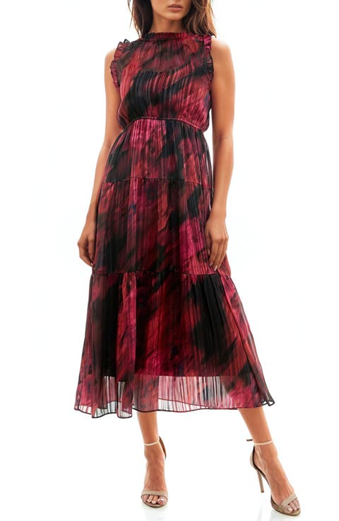 Women's Chiffon Midi Dresses | Nordstrom