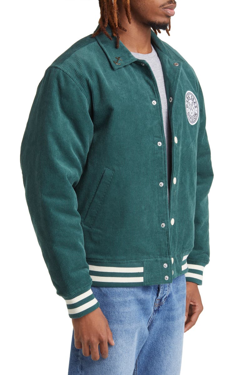 DARK SEAS Cotton Corduroy Varsity Jacket | Nordstromrack