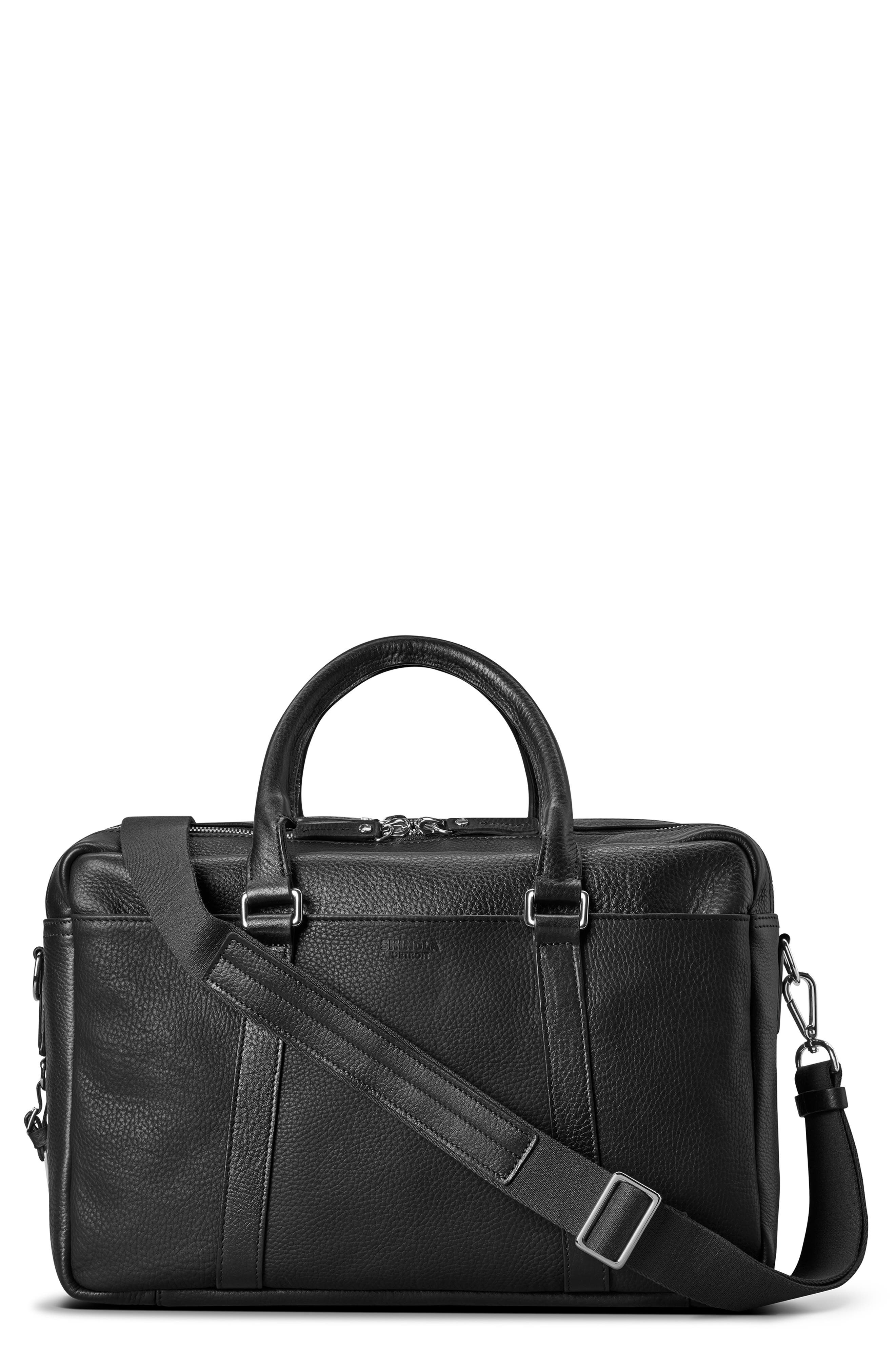 Shinola Double-Zip Leather Briefcase | Nordstromrack
