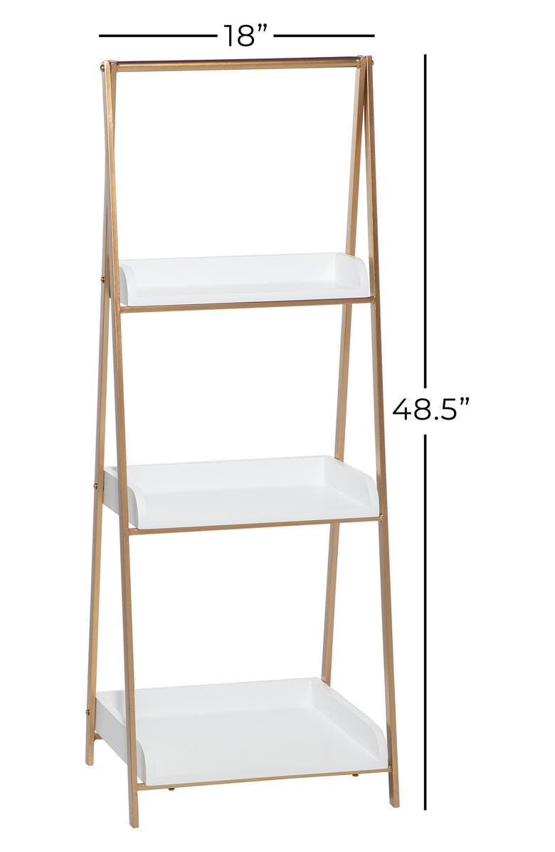 WILLOW ROW White MDF Glam Wall Shelf | Nordstromrack