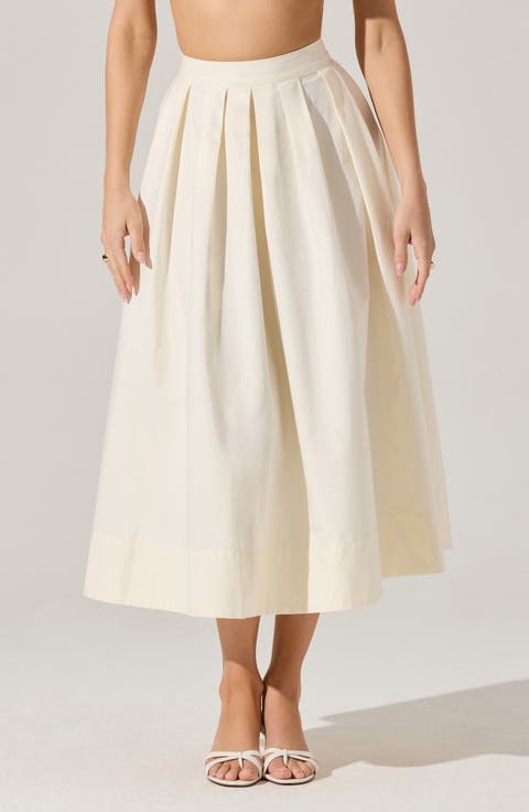 Women's Ivory Skirts | Nordstrom