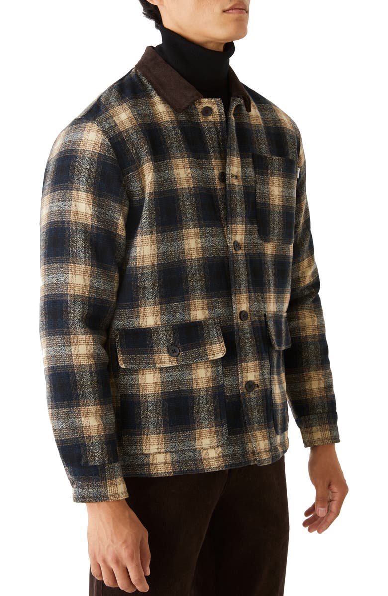 Frank And Oak Plaid Barn Jacket | Nordstrom
