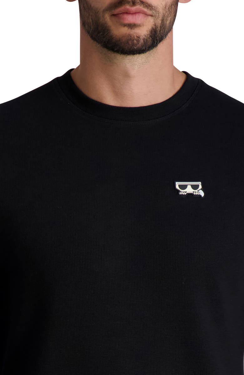 KARL LAGERFELD PARIS Long Sleeve Thermal T-Shirt | Nordstromrack