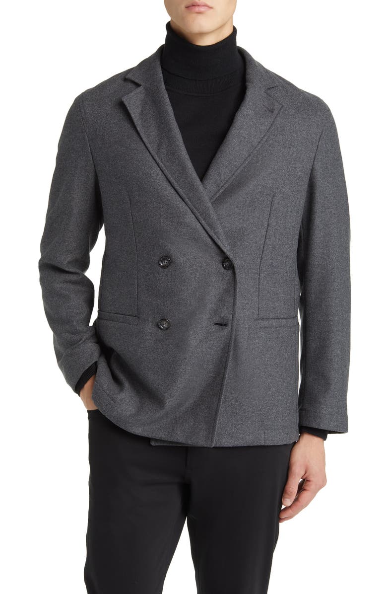 BOSS Jaime Felted Wool Car Coat | Nordstromrack