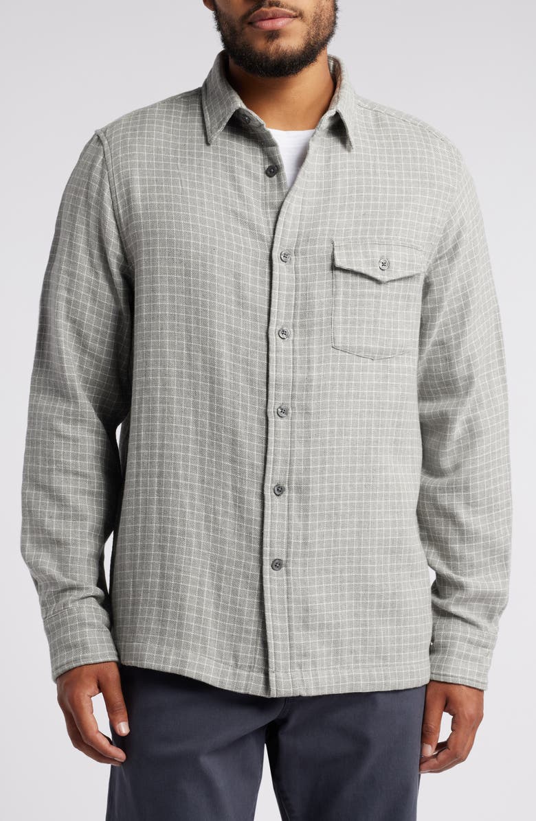Treasure & Bond Check Duofold Button-Up Shirt | Nordstromrack