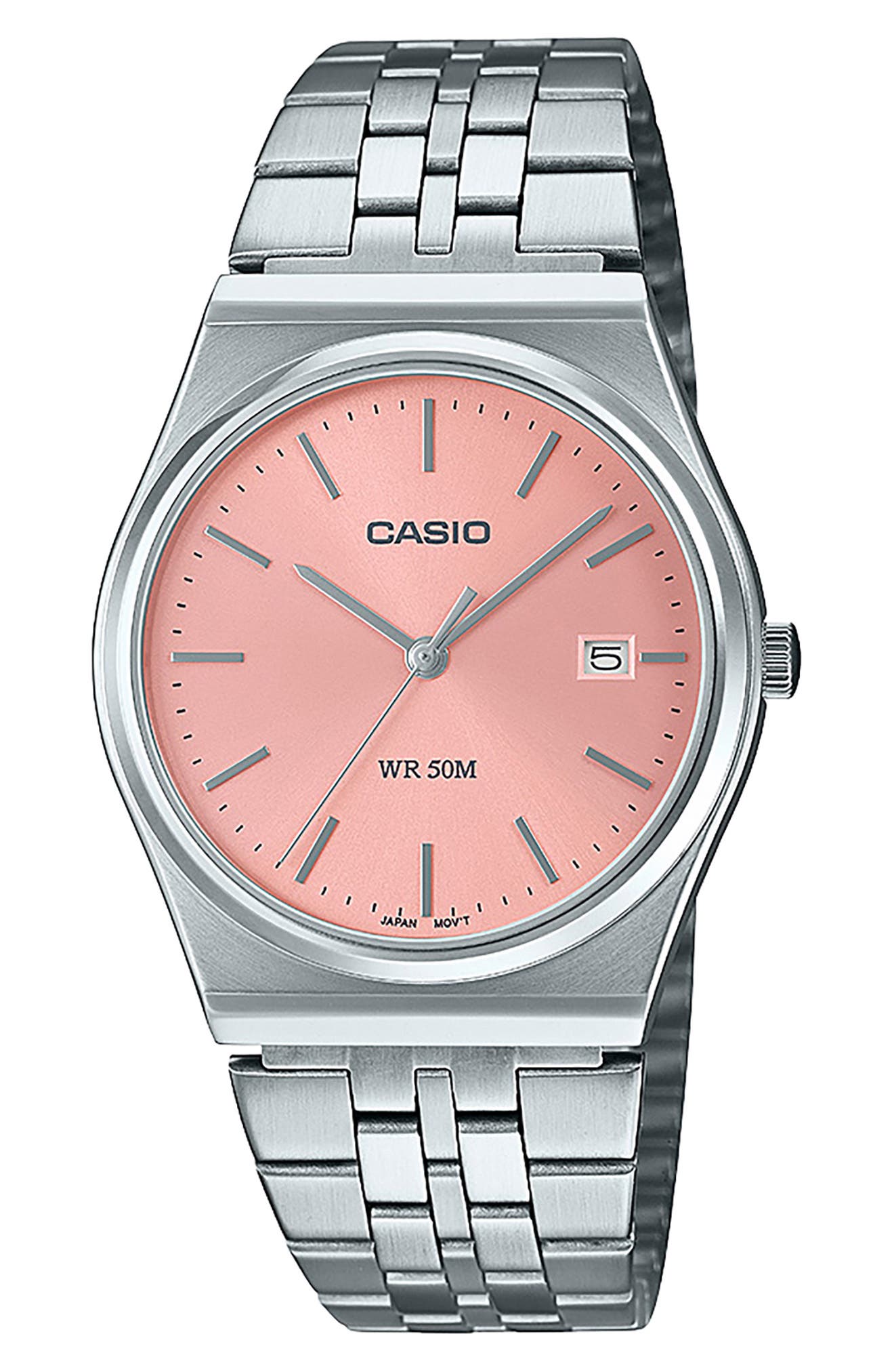 CASIO Vintage Bracelet Watch, 35mm | Nordstrom