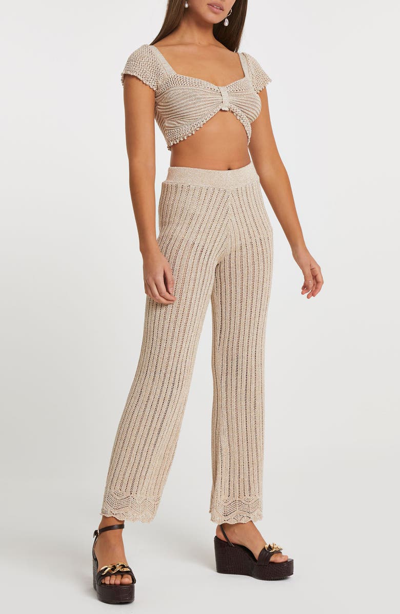 River Island Crochet Crop Top | Nordstromrack