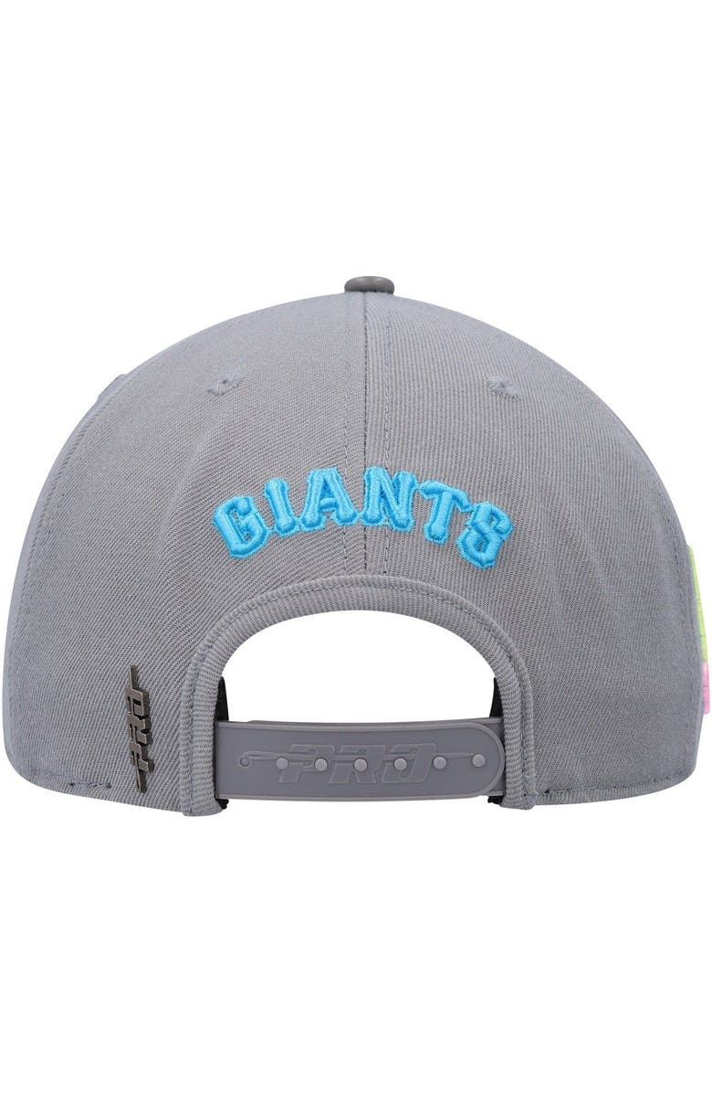 PRO STANDARD Men's Pro Standard Gray San Francisco Giants Washed Neon ...