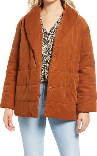 Madewell Ensley Quilted Corduroy Jacket | Nordstromrack