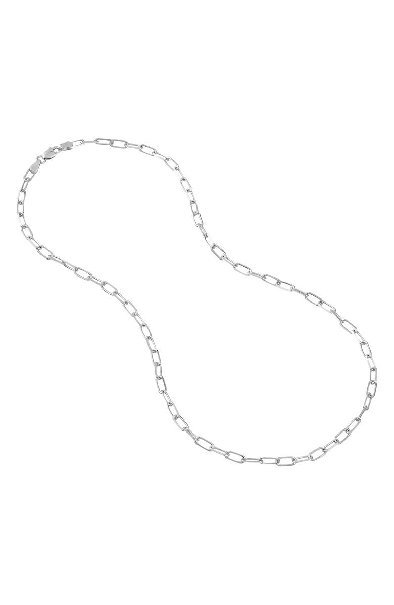 HAWLEY ST Sterling Silver Paper Clip Chain Necklace | Nordstromrack