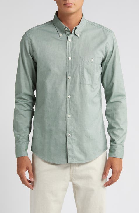 Men's Green Button Down & Dress Shirts | Nordstrom