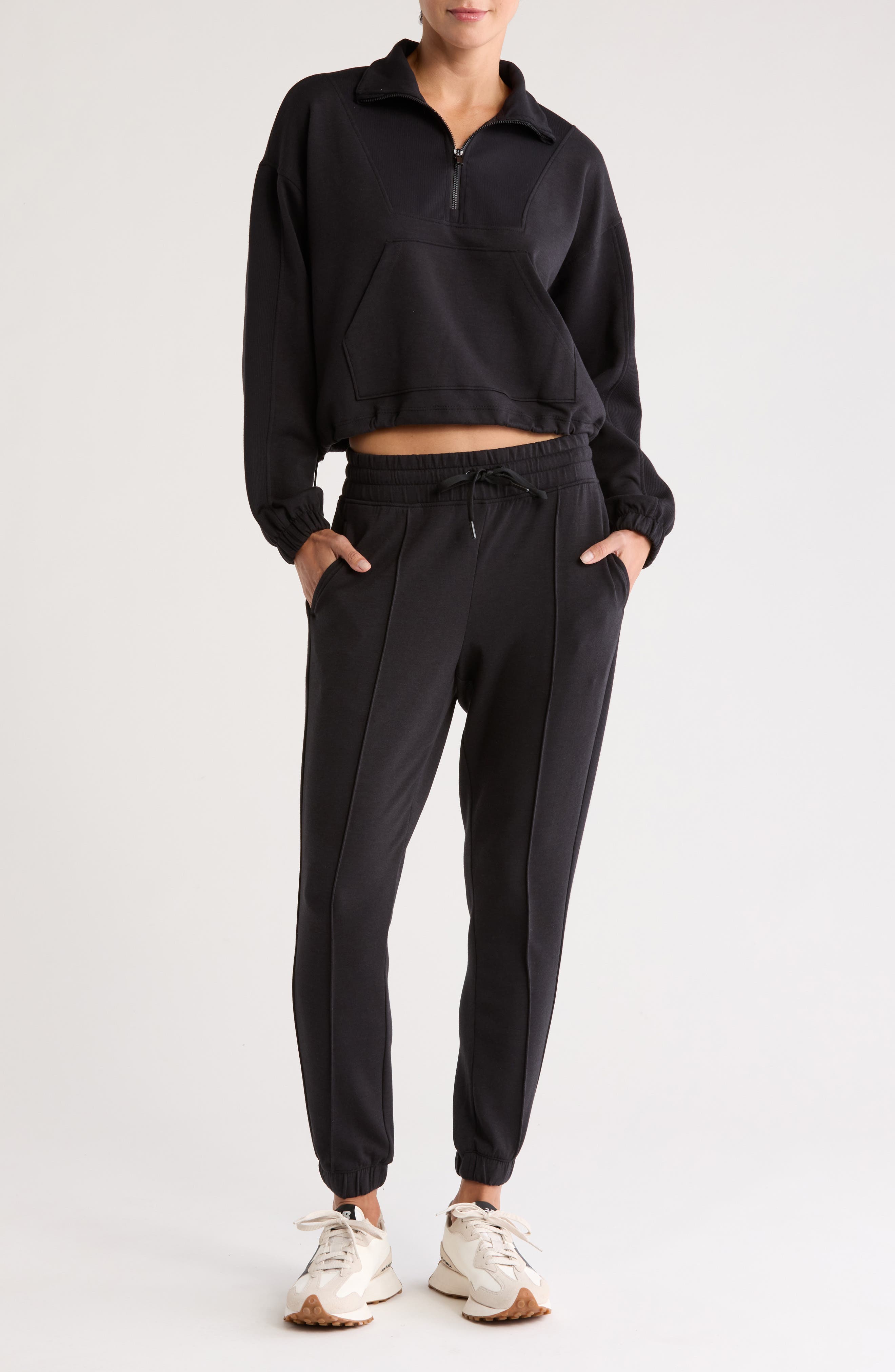 90 DEGREE BY REFLEX Softlite Carolina Half Zip Sweatshirt and Joggers ...