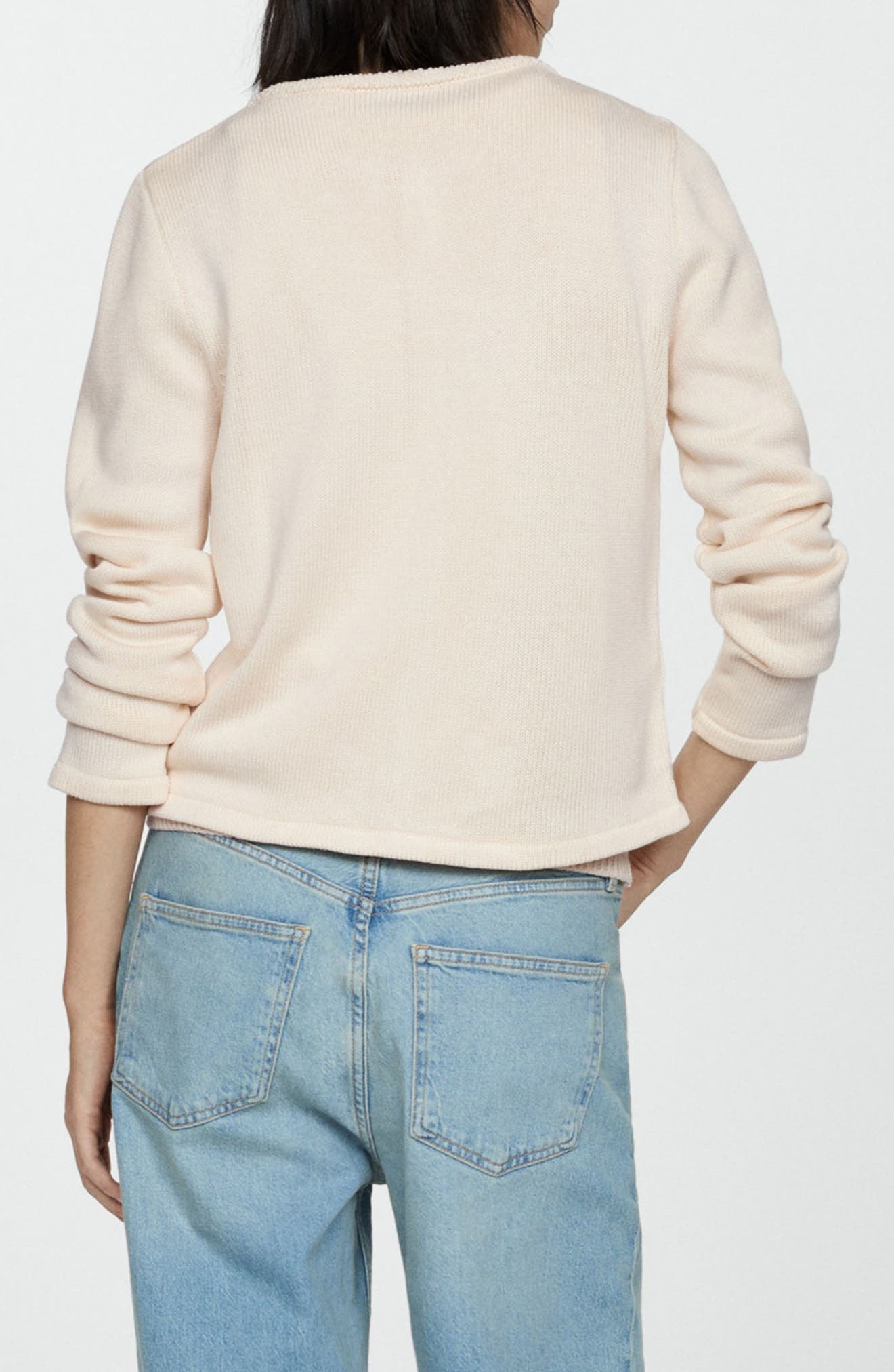 MANGO Crest Button Cardigan | Nordstromrack