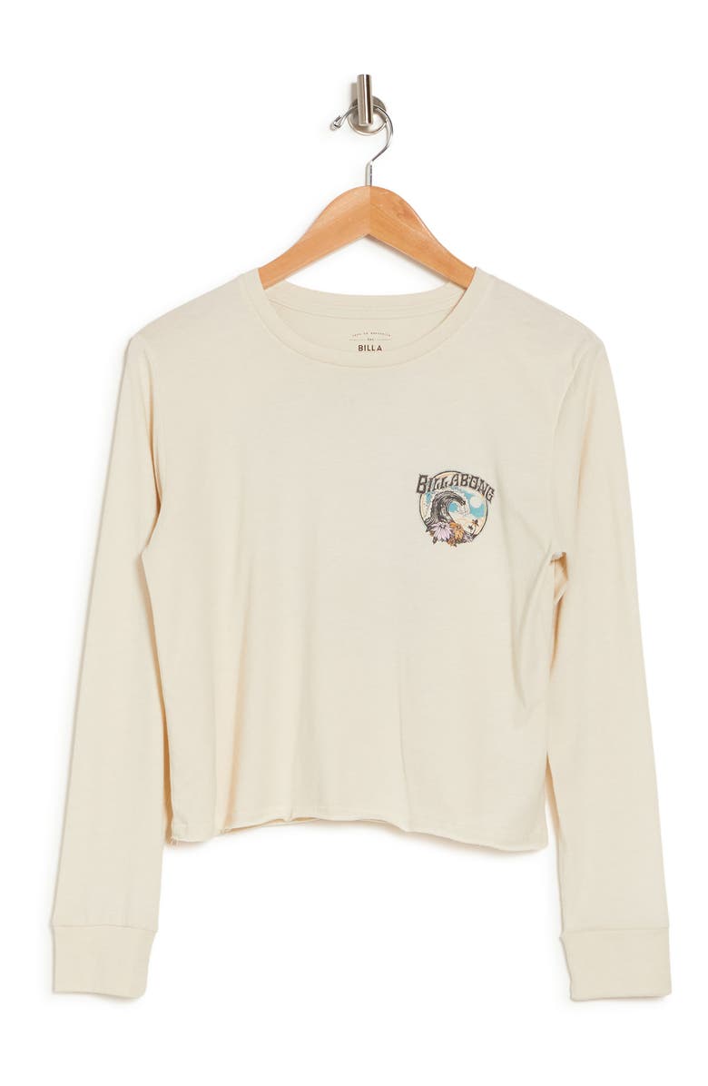Billabong Tropic Wave Long Sleeve Crop T-Shirt | Nordstromrack