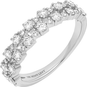 Bony Levy Liora Dual Row Diamond Cluster Ring | Nordstrom