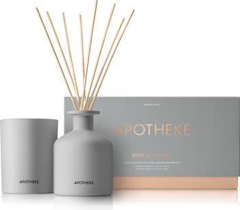 APOTHEKE White Vetiver Diffuser & Candle Set $96 Value | Nordstrom