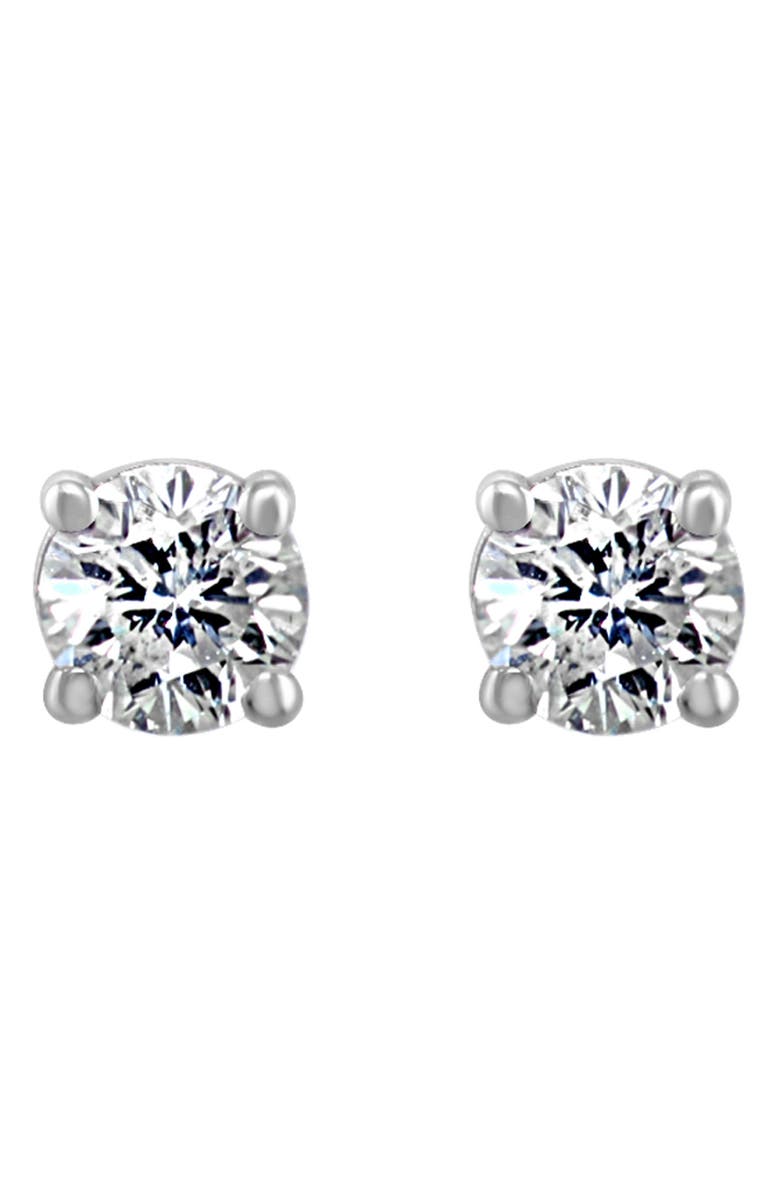 EFFY 14K White Gold Diamond Stud Earrings - 0.25 ctw | Nordstromrack