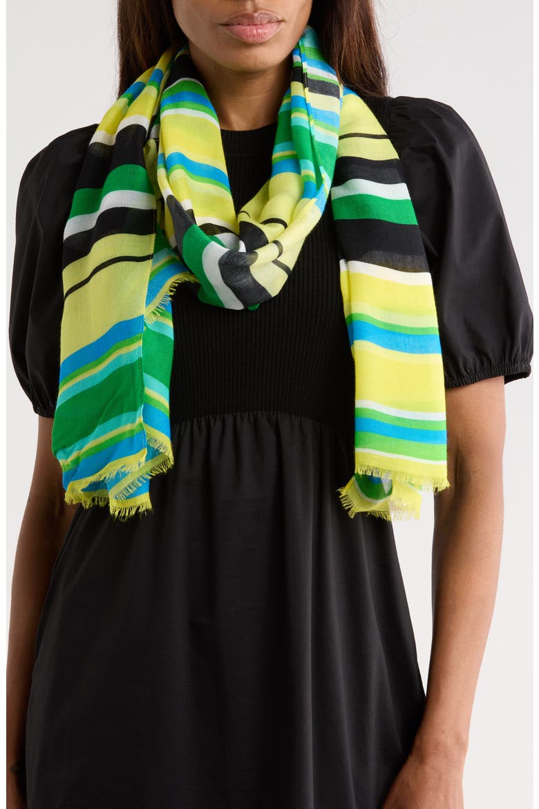 springtime stripe oblong scarf (Women) | Nordstromrack
