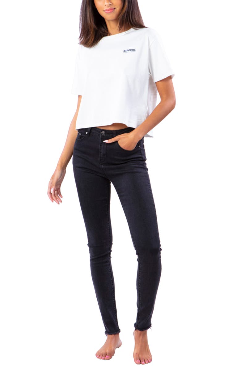 Rip Curl Nomad Crop Cotton Graphic Tee | Nordstromrack