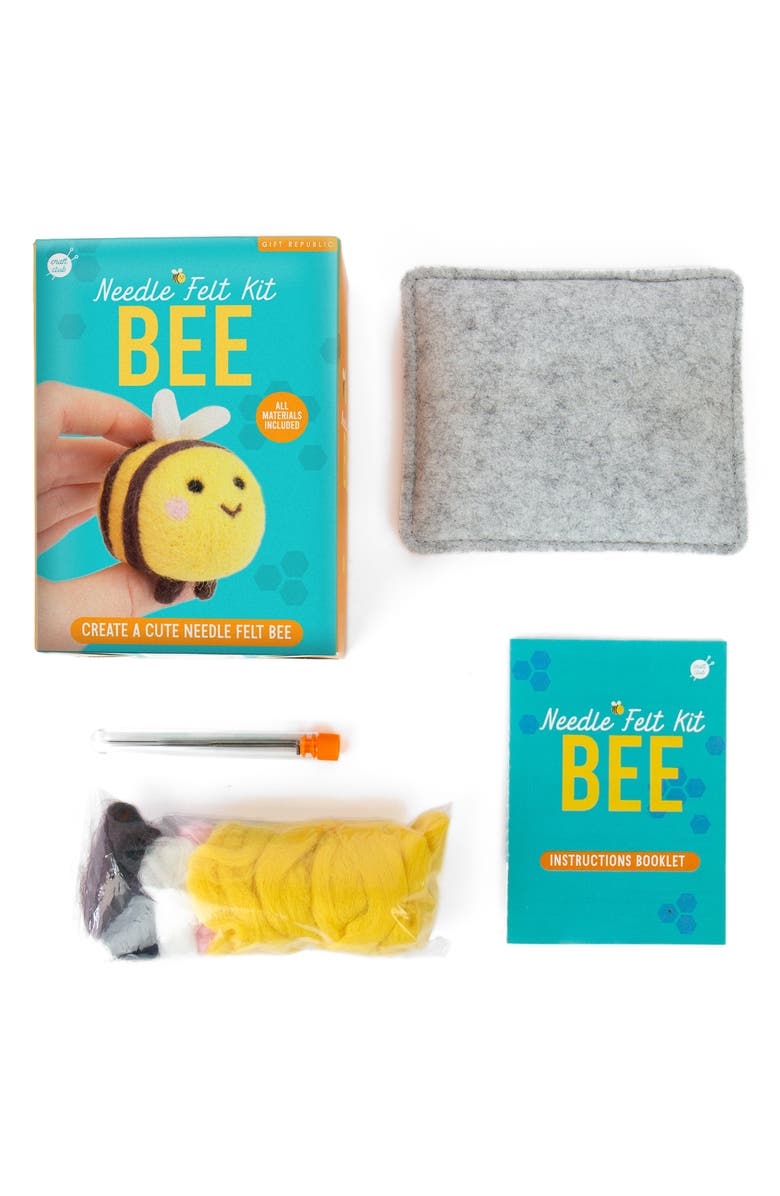 GIFT REPUBLIC Bee Needle Felting Kit | Nordstromrack
