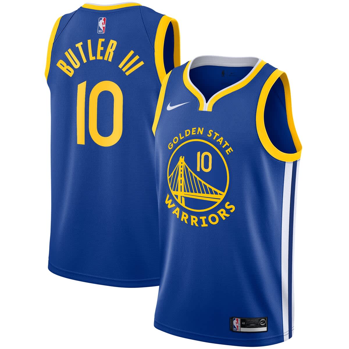 Nike Youth Nike Jimmy Butler III Royal Golden State Warriors Swingman ...