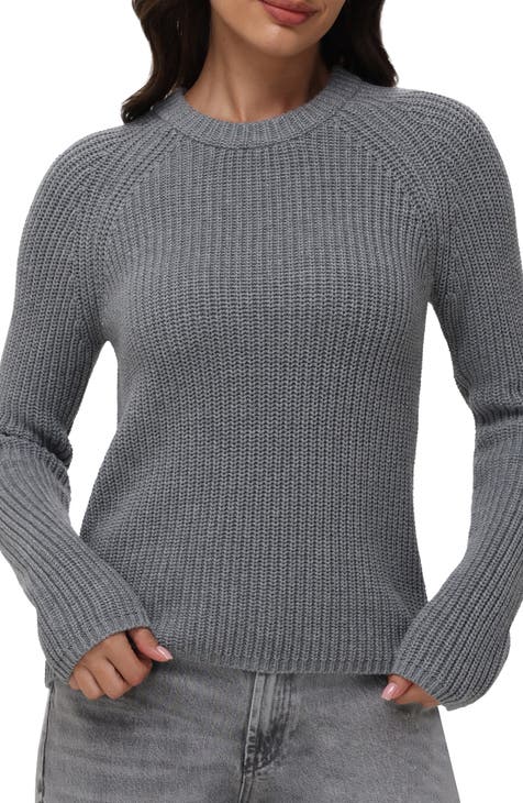 Women's Grey Pullover Sweaters | Nordstrom