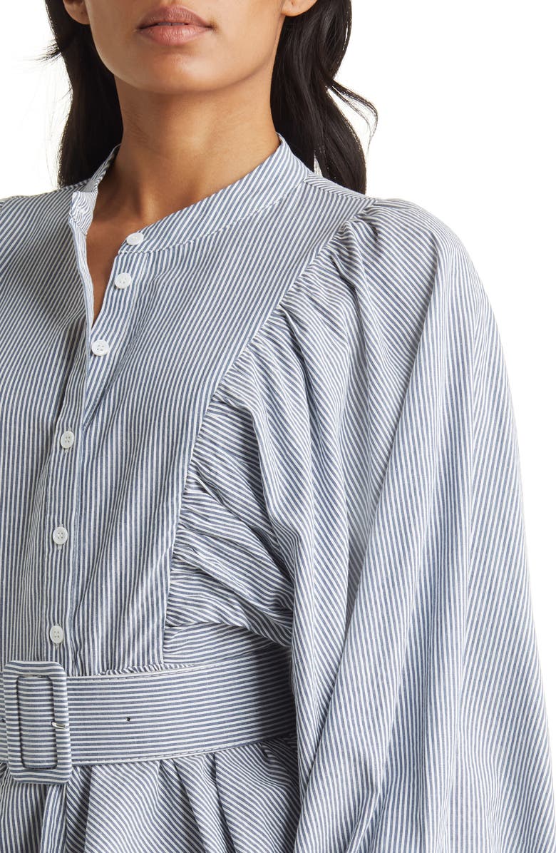 VICI Collection Belted Long Sleeve Ruffle Dress | Nordstromrack