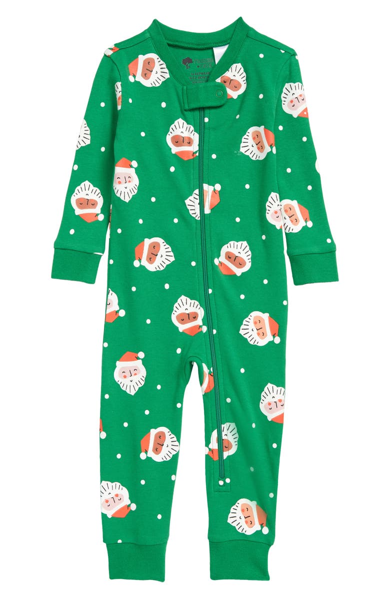 Tucker + Tate Glow in the Dark Fitted One-Piece Pajamas | Nordstromrack
